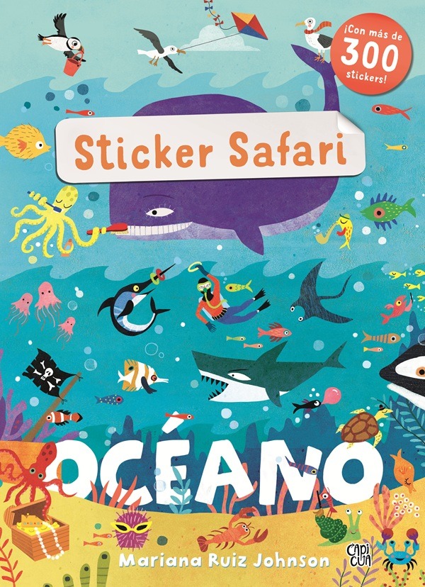 OCEANO. STICKER SAFARI